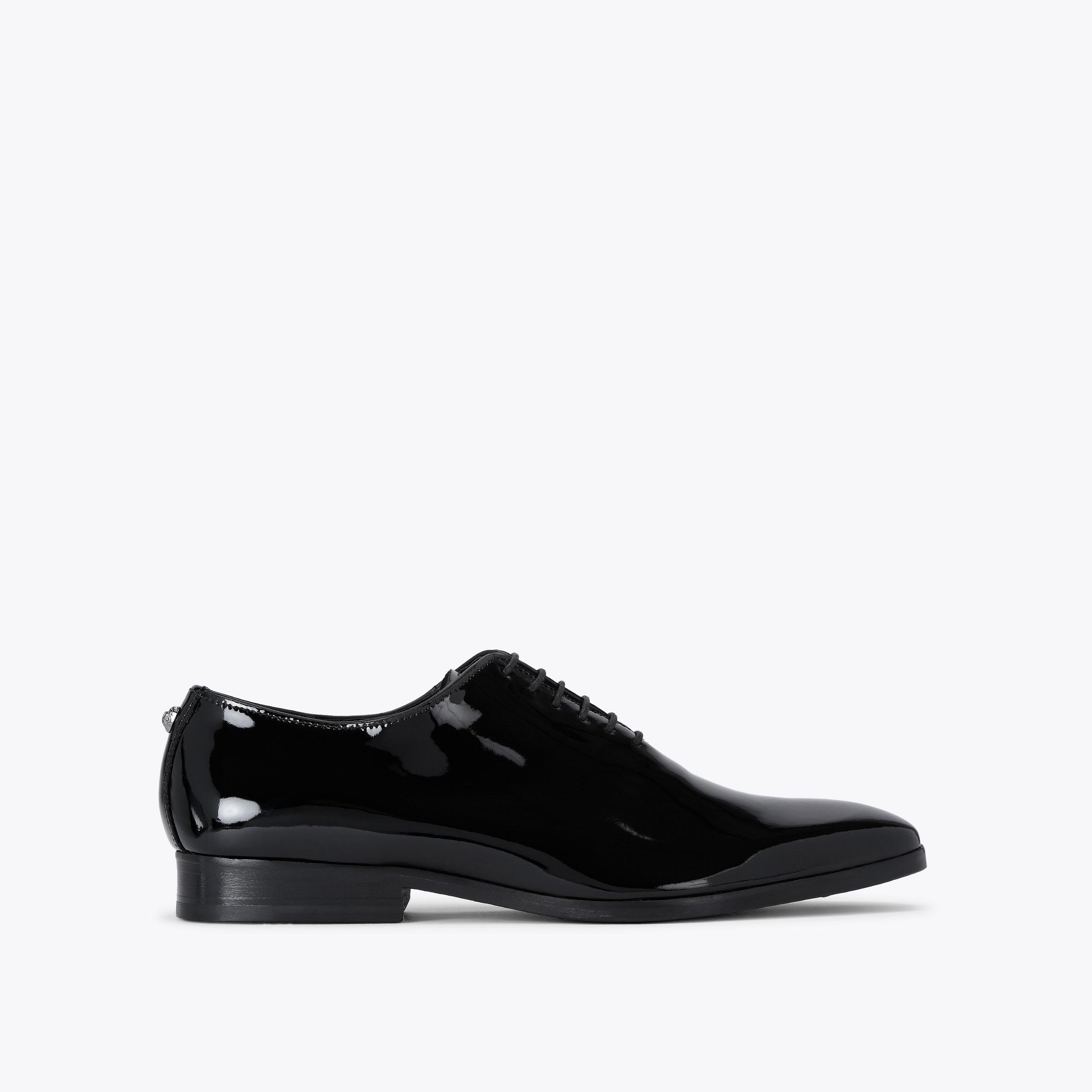 LOGAN OXFORD Black Patent Oxford by KURT GEIGER LONDON