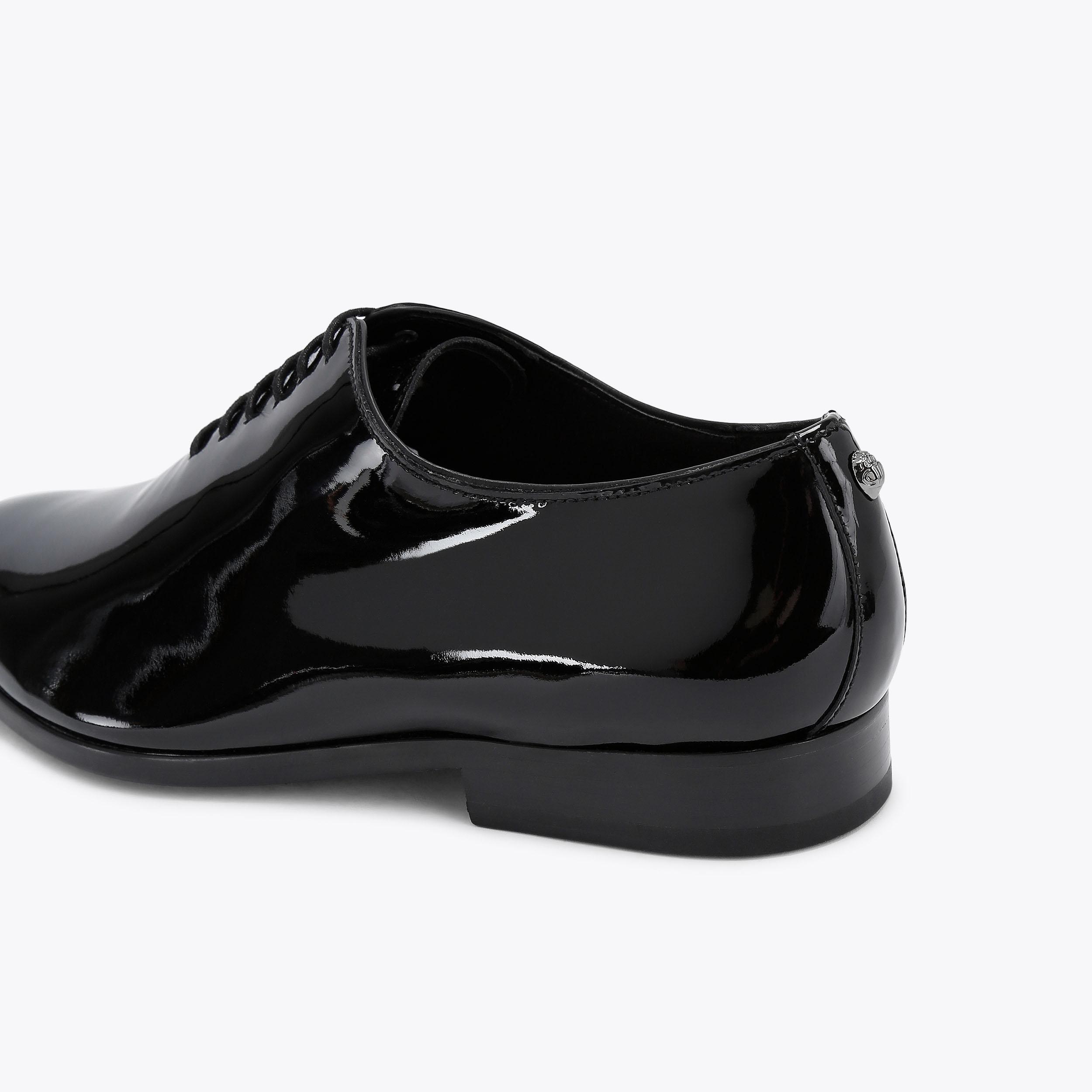 LOGAN OXFORD Black Patent Oxford by KURT GEIGER LONDON