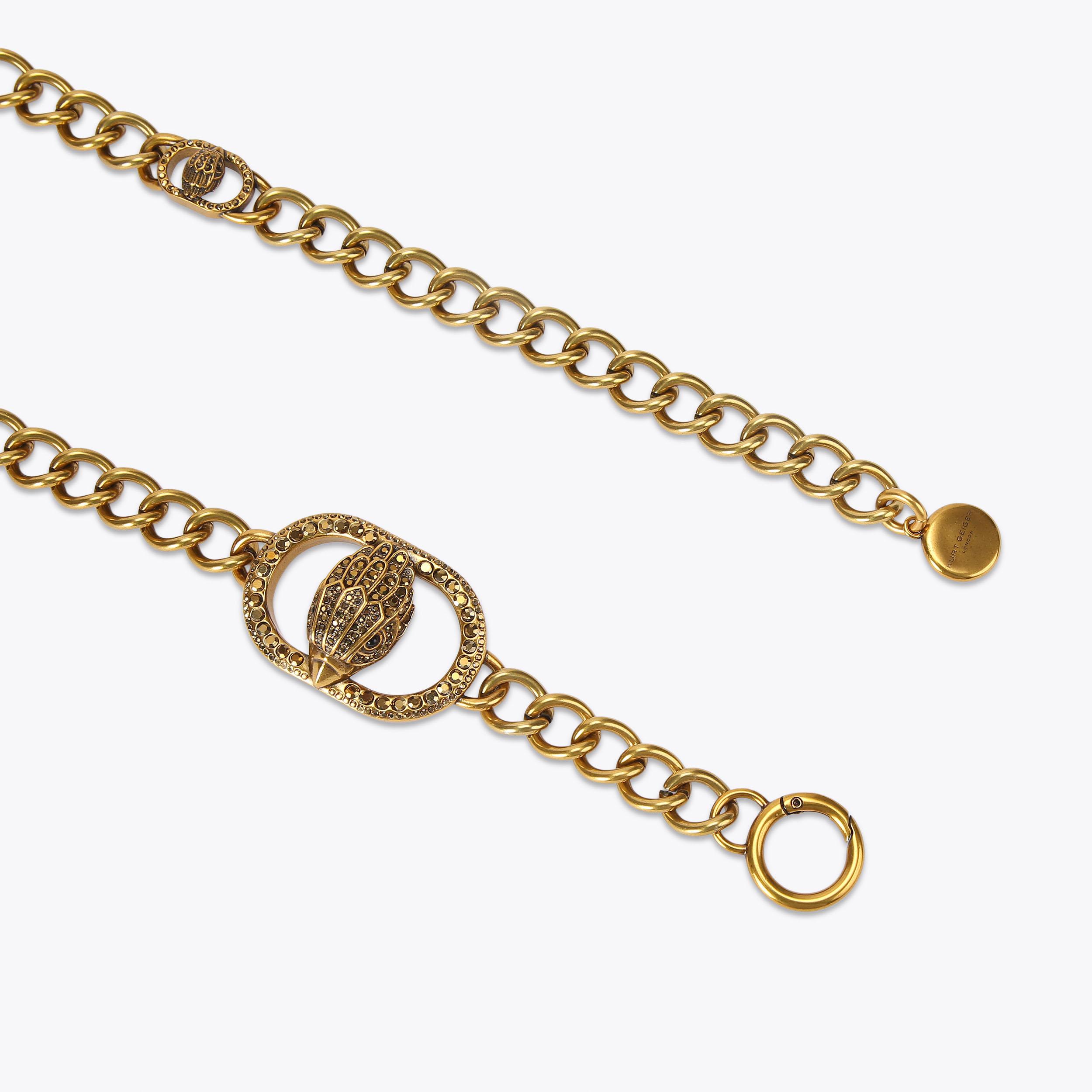 CHELSEA CHAIN BELT Chelsea Chain Belt by KURT GEIGER LONDON