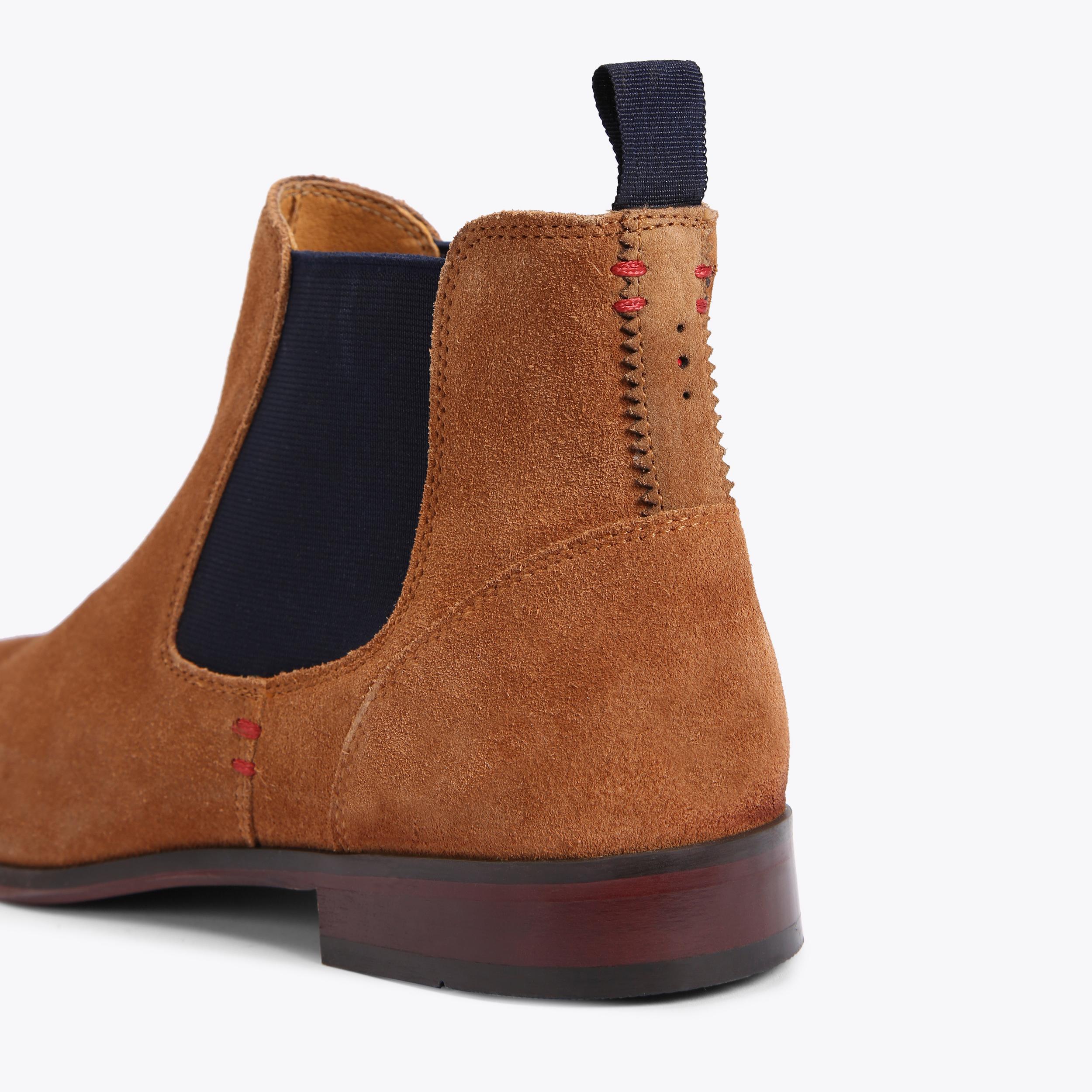 JADON Tan Chelsea Boots by KG KURT GEIGER