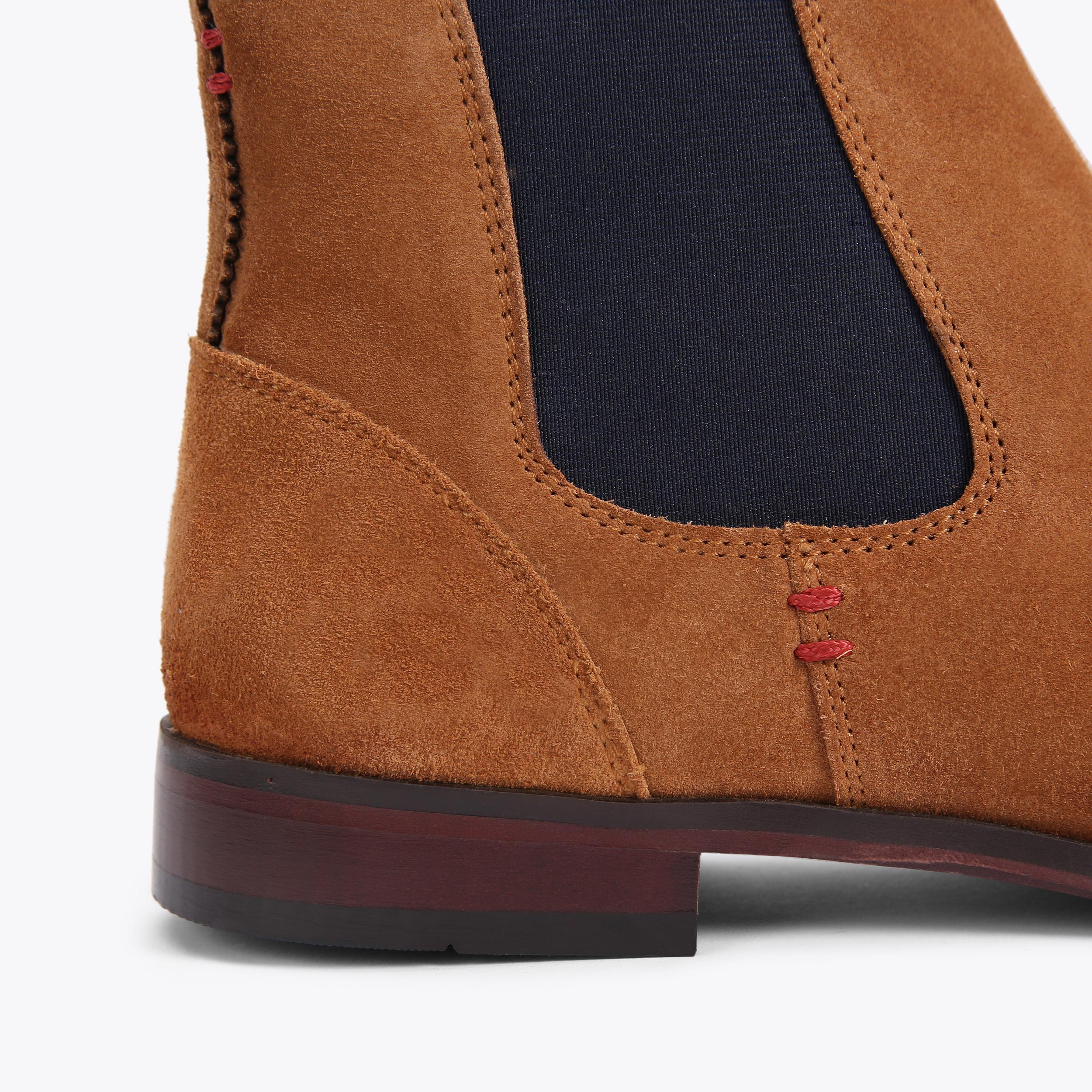 JADON Tan Chelsea Boots by KG KURT GEIGER
