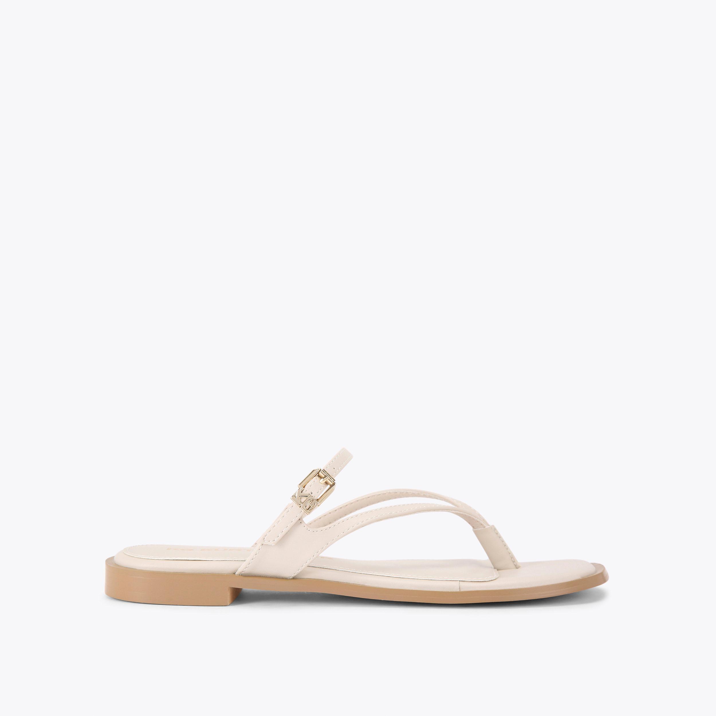 RAIL Bone T-Bar Slide On Sandal by KG KURT GEIGER