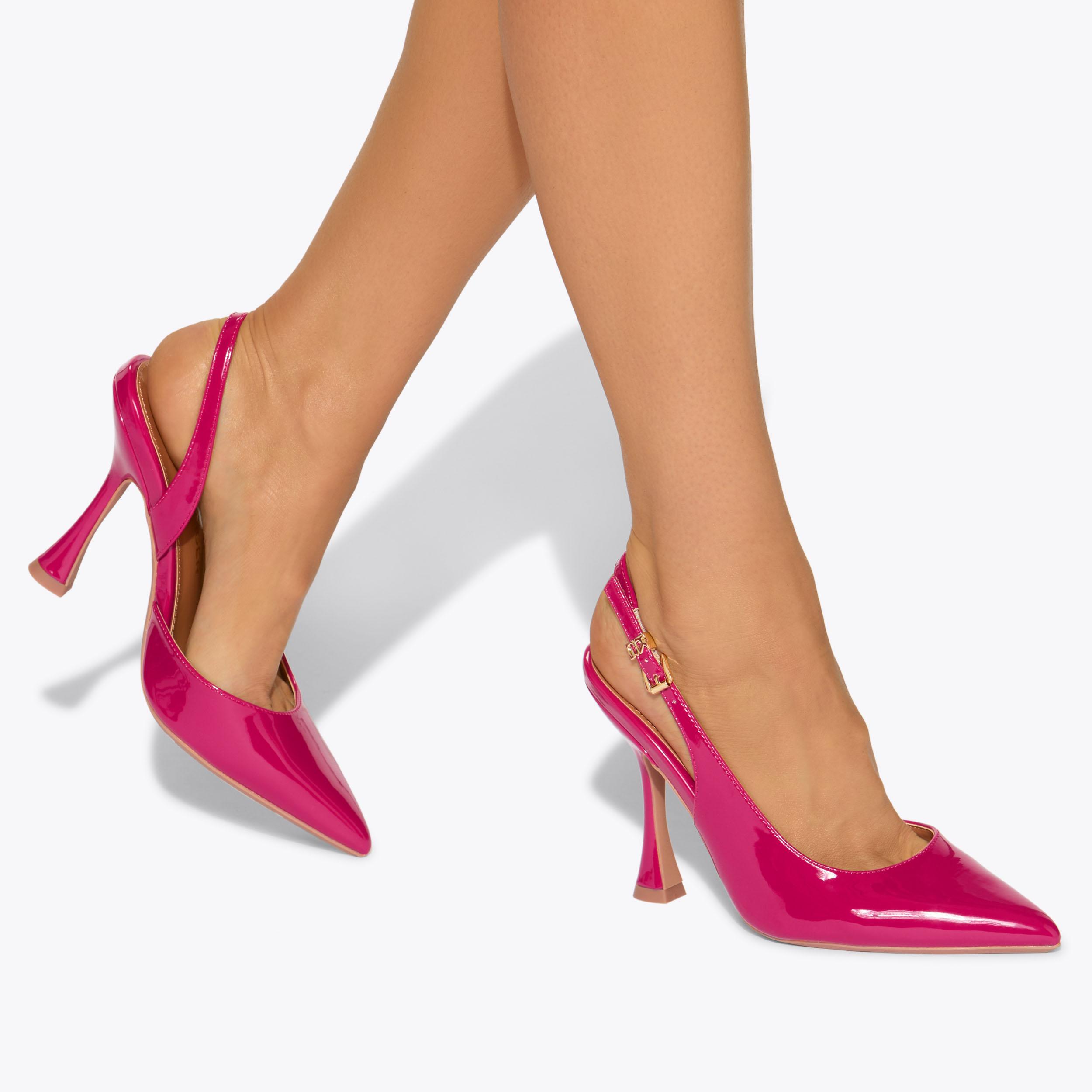 ARIA2 Pink Flared Heel by KG KURT GEIGER