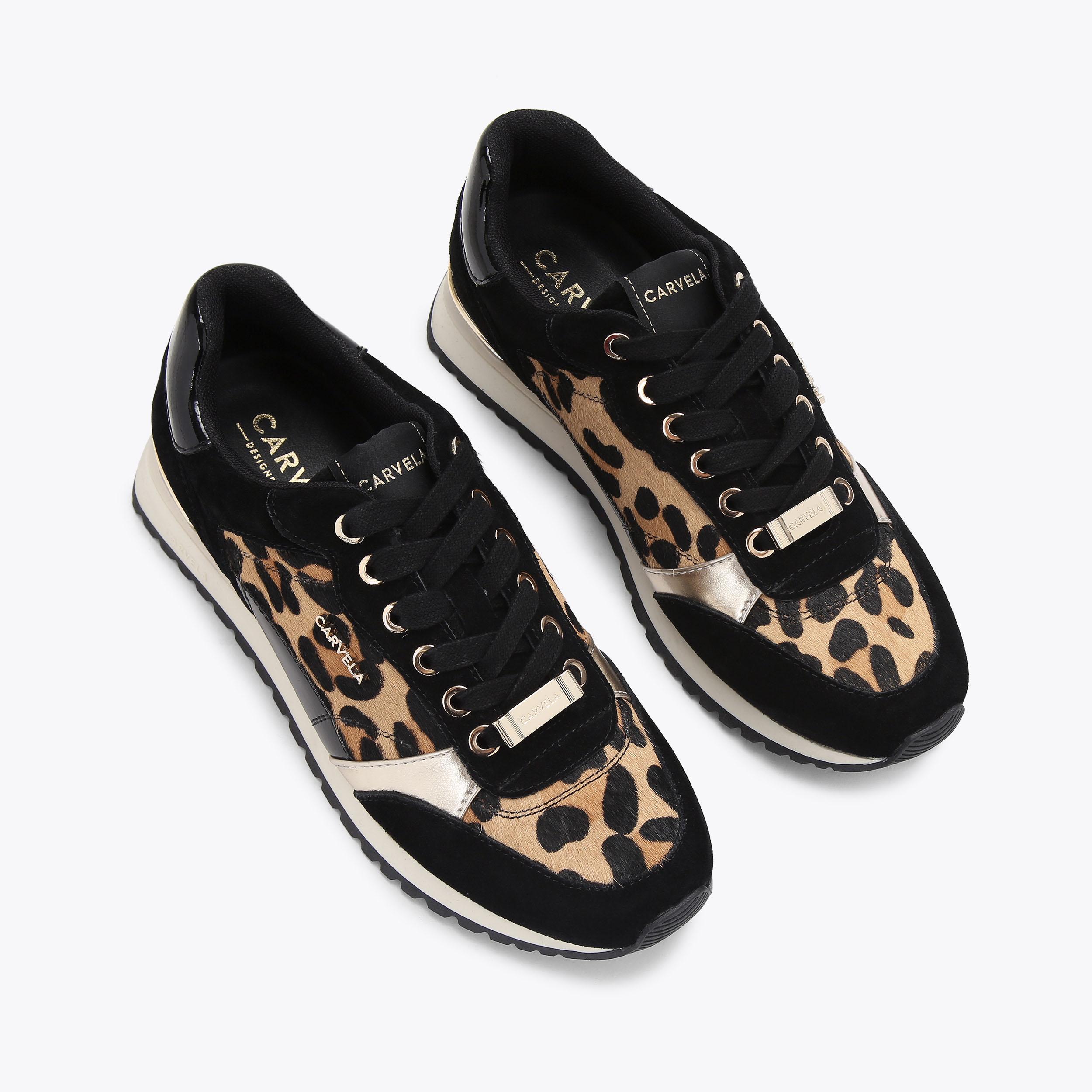FLORENCIA SNEAKER Leopard Print Sneaker by CARVELA