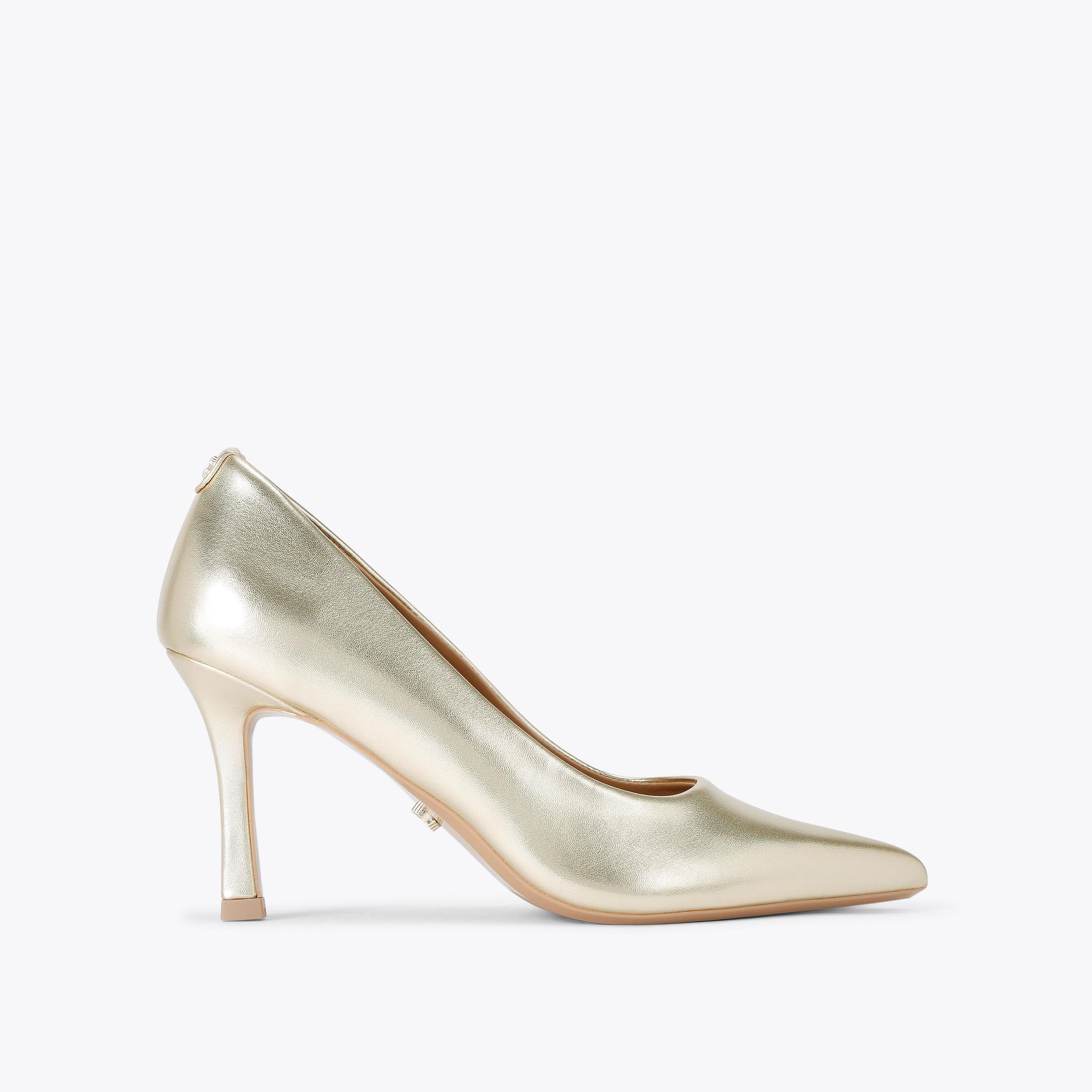 CORLETTA COURT Gold Court Heel by CARVELA