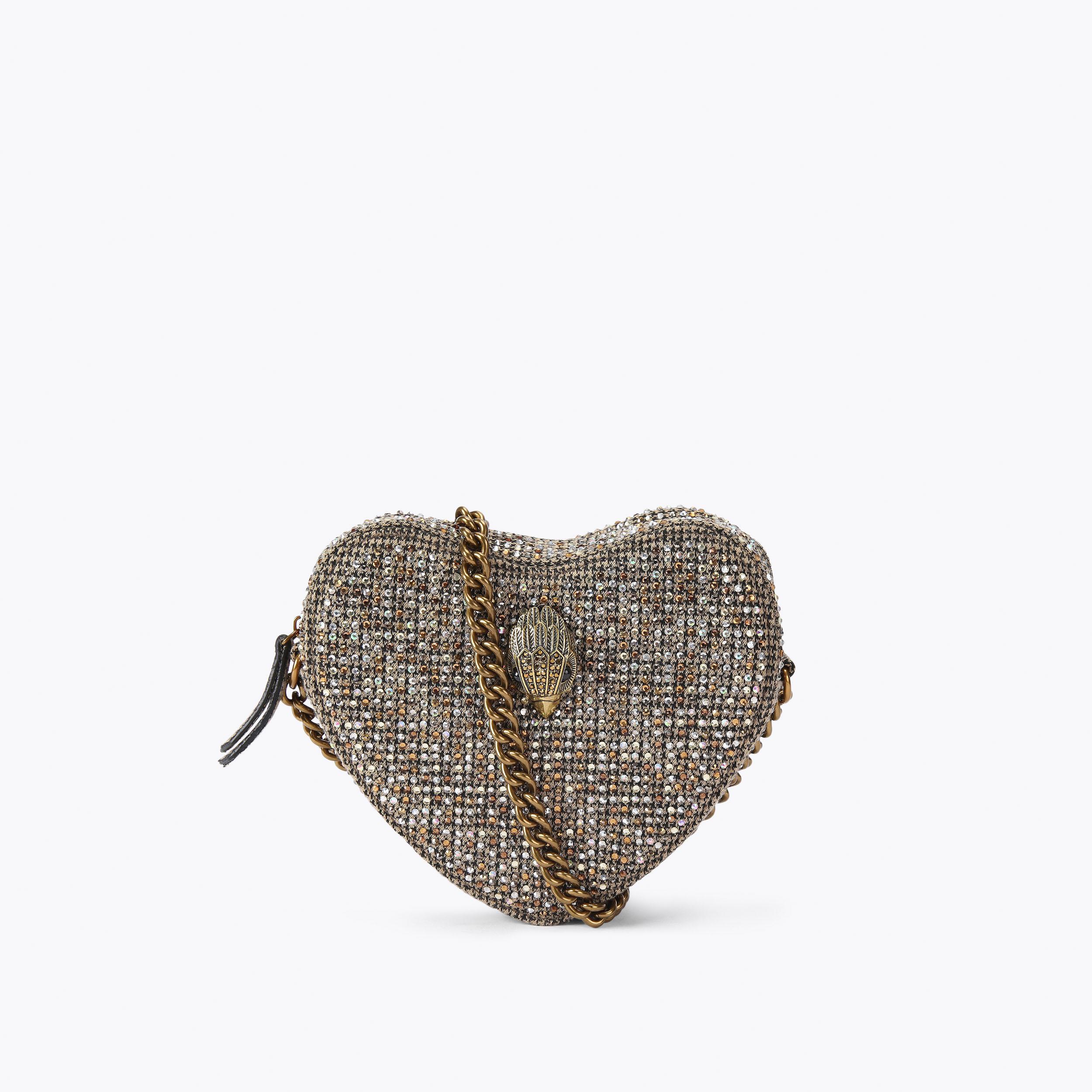 KENSINGTON HEART X BODY Kensington Rainbow Heart Cross Body Bag by KURT ...