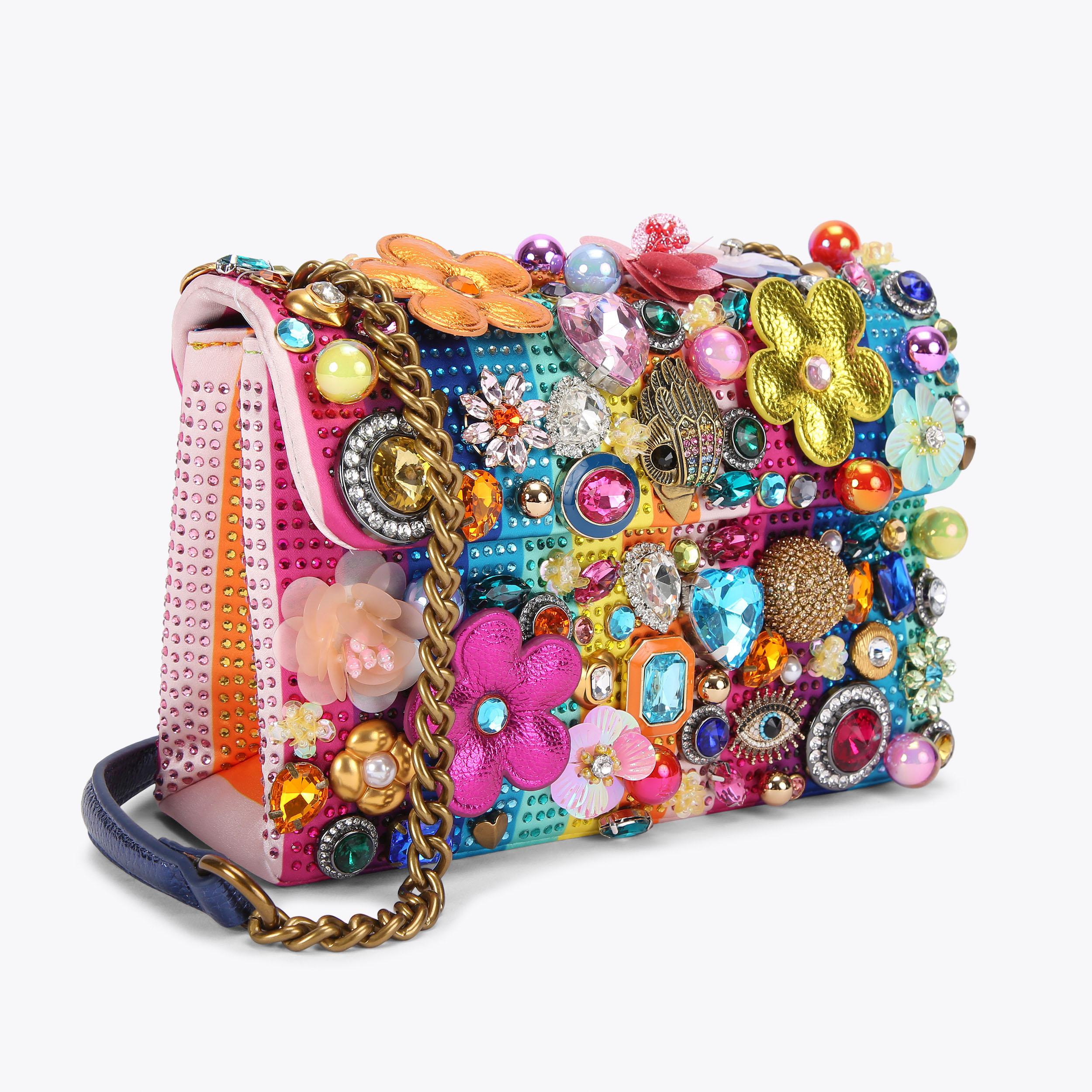 MD KENSINGTON TUTTIFRUTTI Crystal Embellished Shoulder Bag by KURT ...