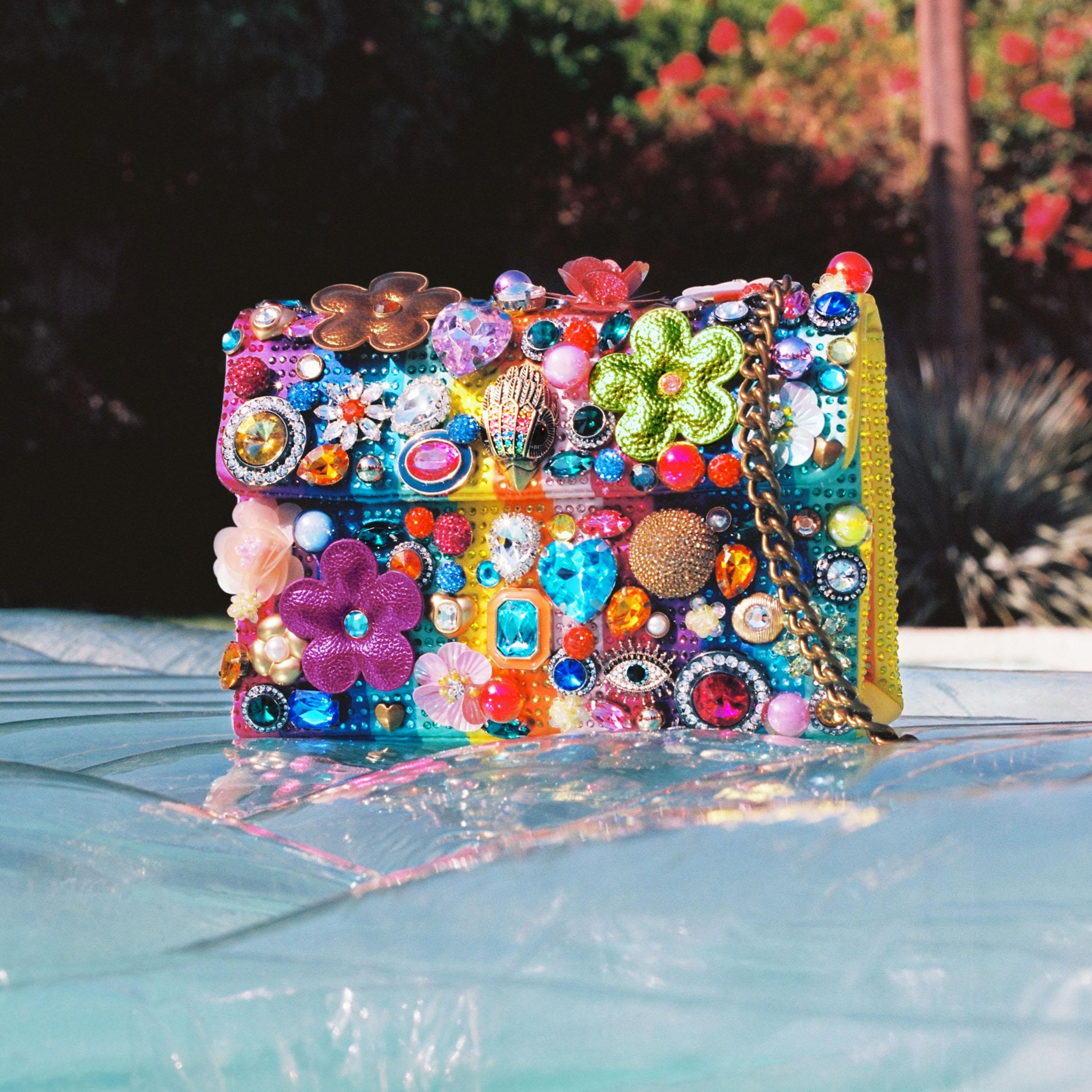 MD KENSINGTON TUTTIFRUTTI Crystal Embellished Shoulder Bag by KURT GEIGER LONDON