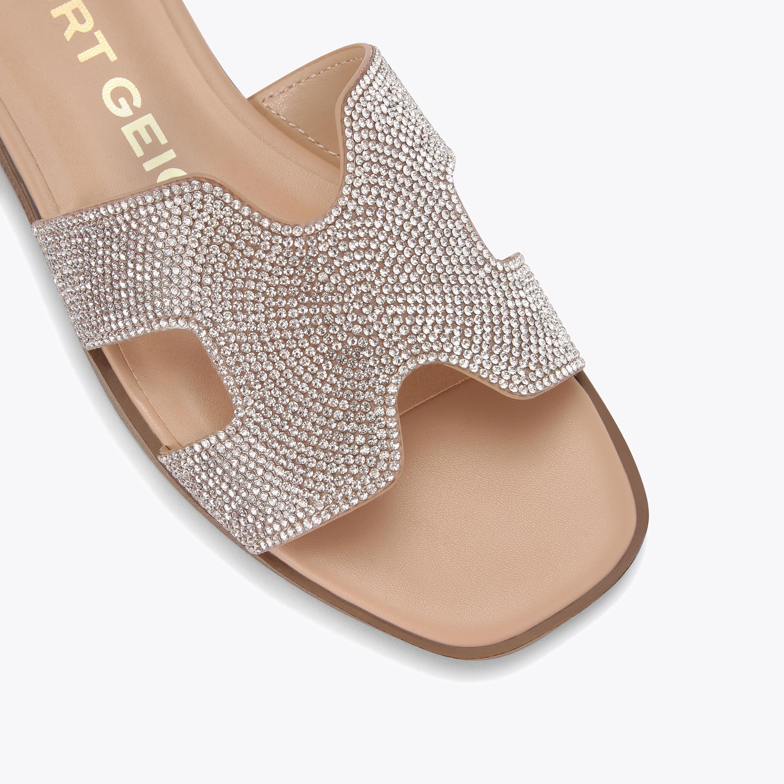 RAVEN BLING2 Crystal Embellished Slip On Shoe by KG KURT GEIGER