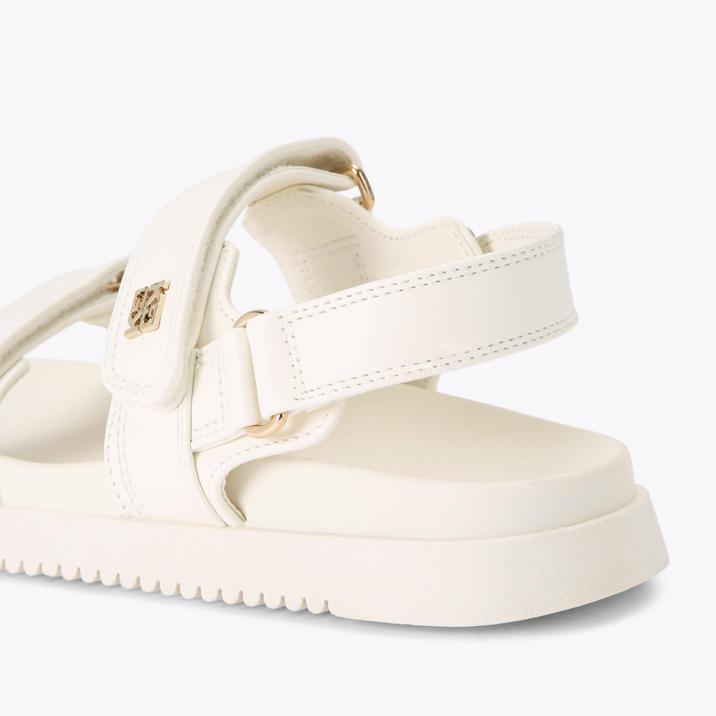 RORY2 Bone Velcro Sandal by KG KURT GEIGER