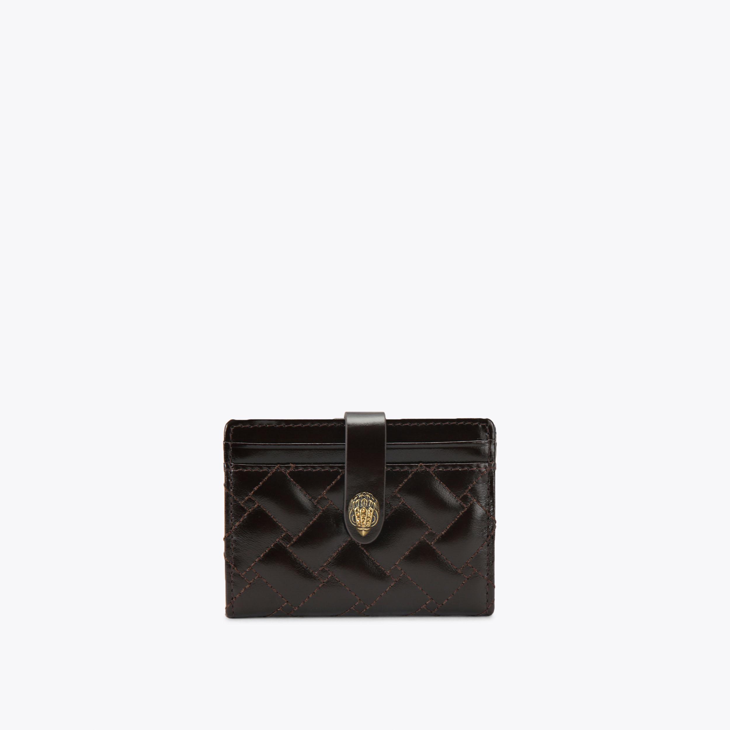 MULTI CARD KENSINGTON Soft Brown Leather Wallet by KURT GEIGER LONDON