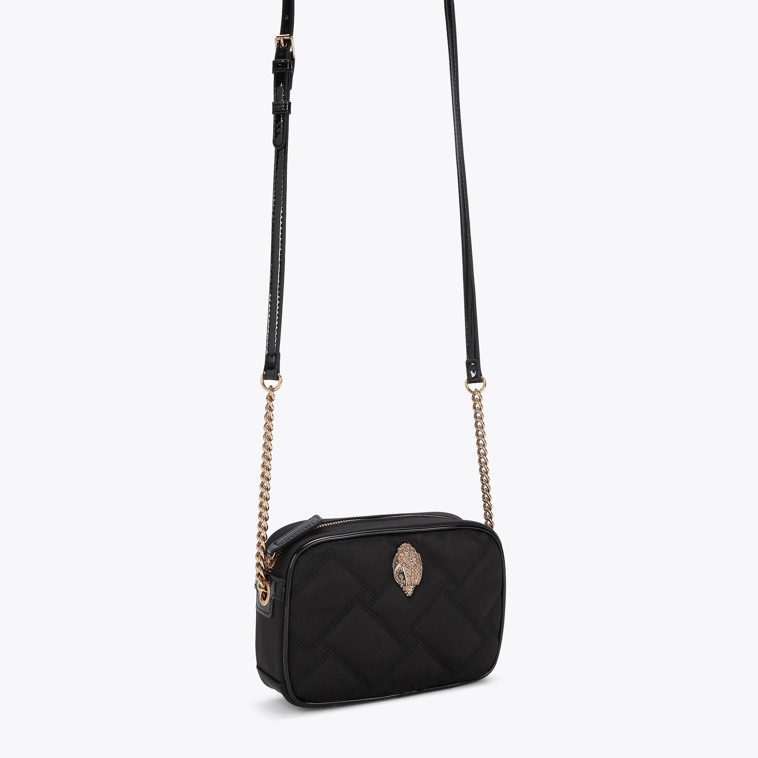 HOXTON CAMERA BAG Black Recycled Camera Bag by KURT GEIGER LONDON