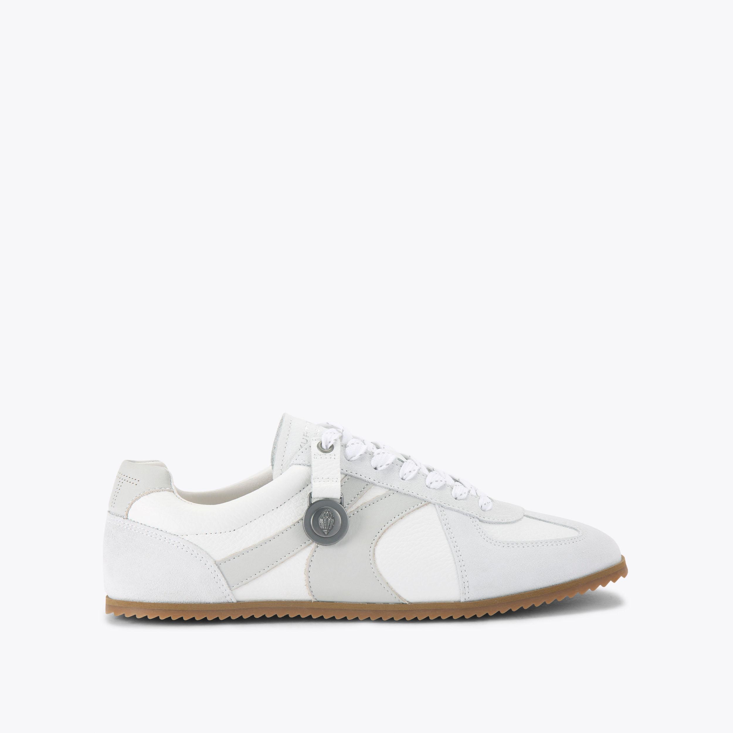 ELDON SNEAKER Black Lizard Sneaker by KURT GEIGER LONDON