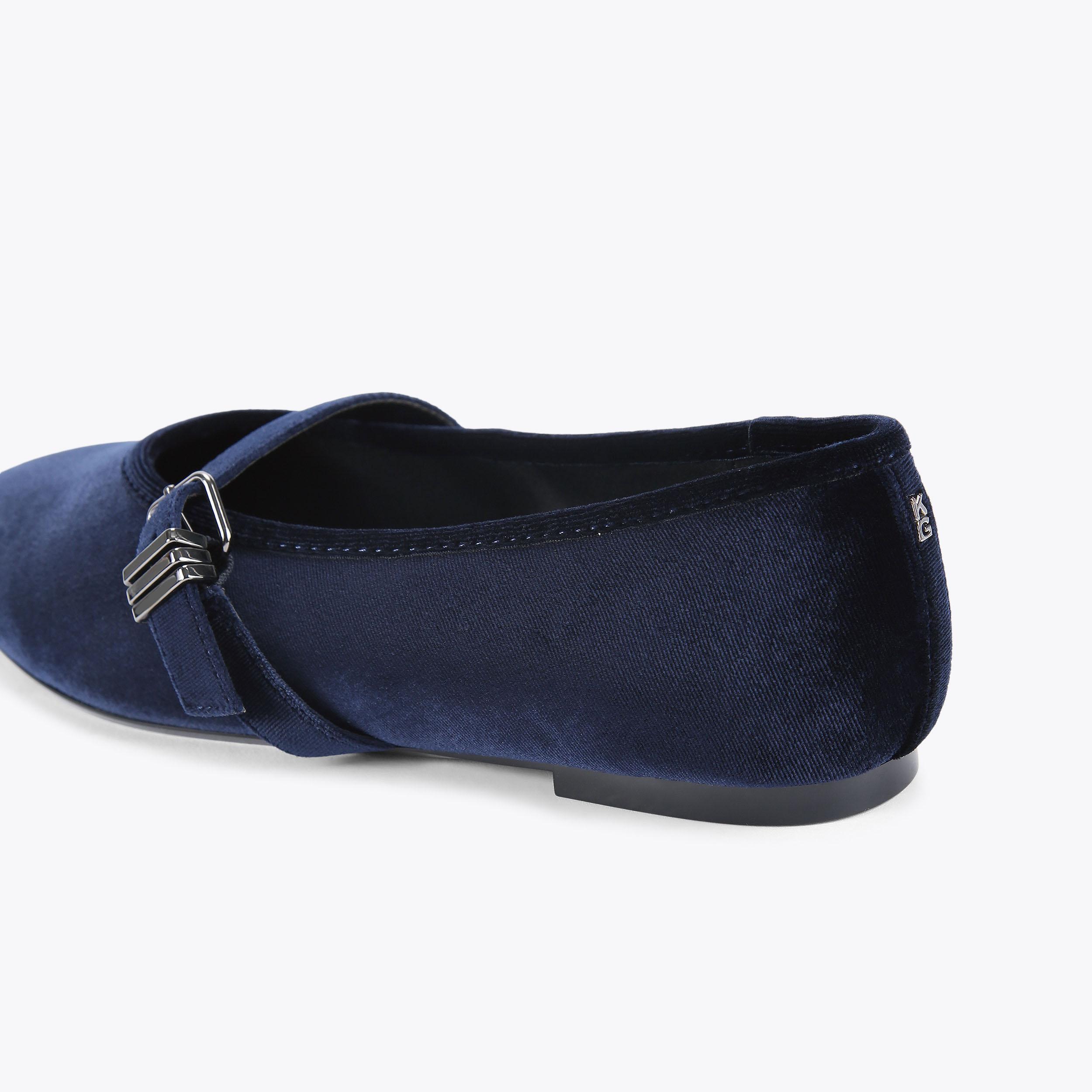NEVE Blue Velvet Mary Jane Shoe by KG KURT GEIGER