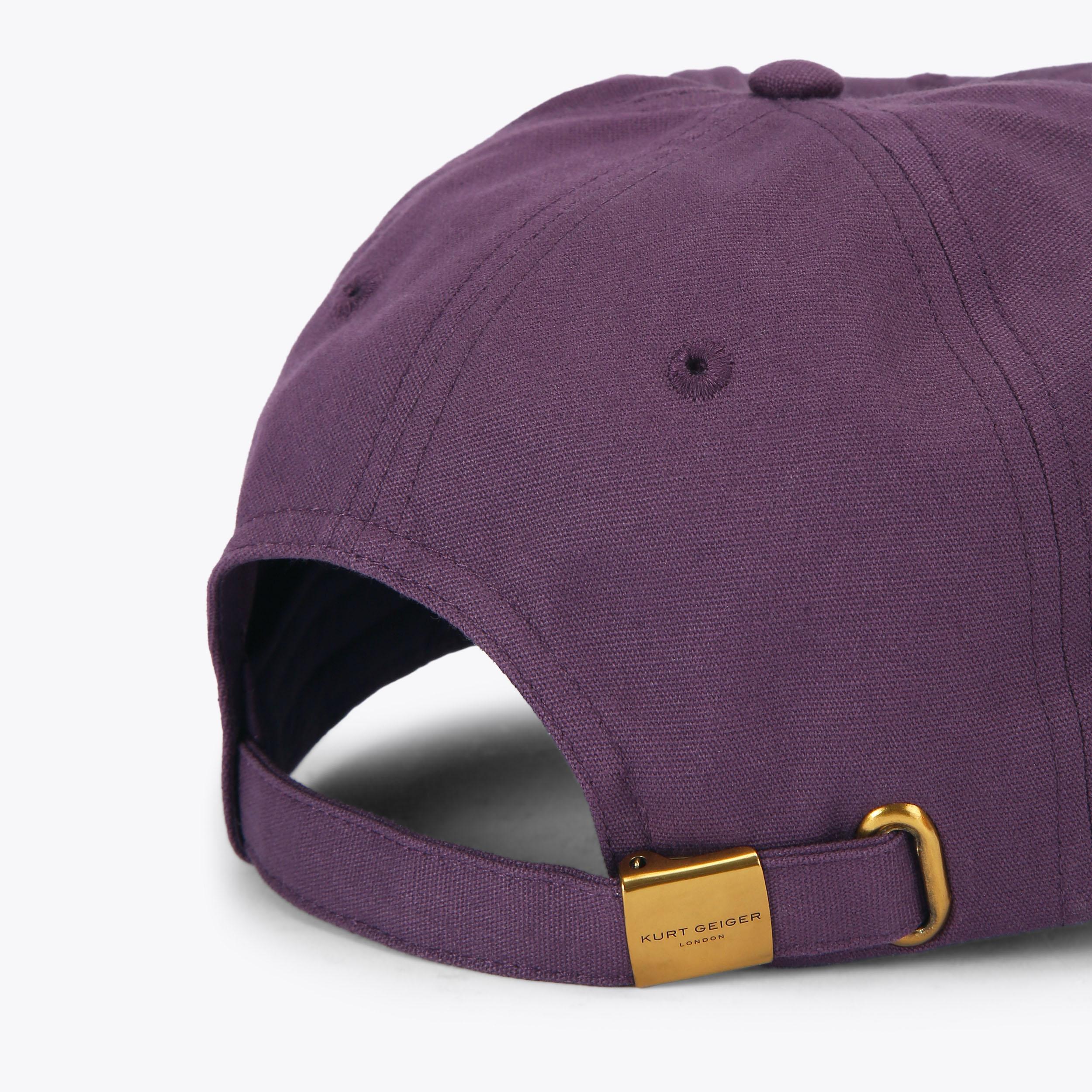KURT EMBROIDERED CAP by KURT GEIGER LONDON