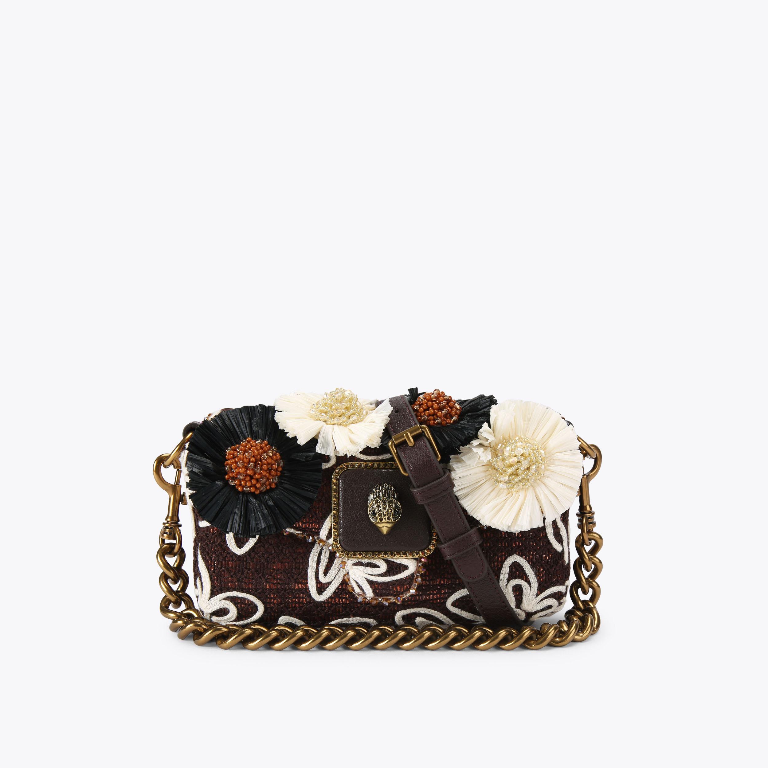 MINI PIMLICO FLOWER ST Floral Embroidered Shoulder Bag by Kurt Geiger ...