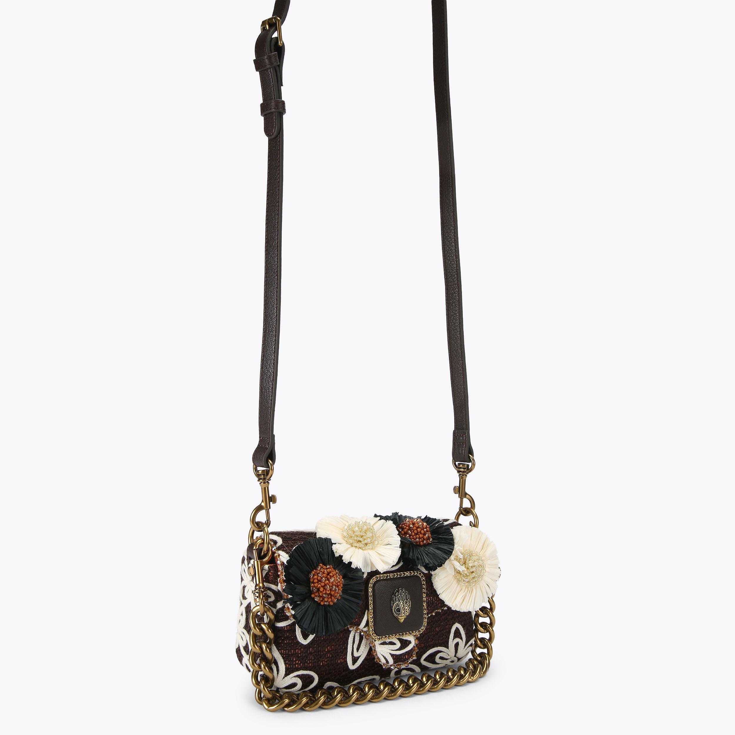 MINI PIMLICO FLOWER ST Floral Embroidered Shoulder Bag by Kurt Geiger ...