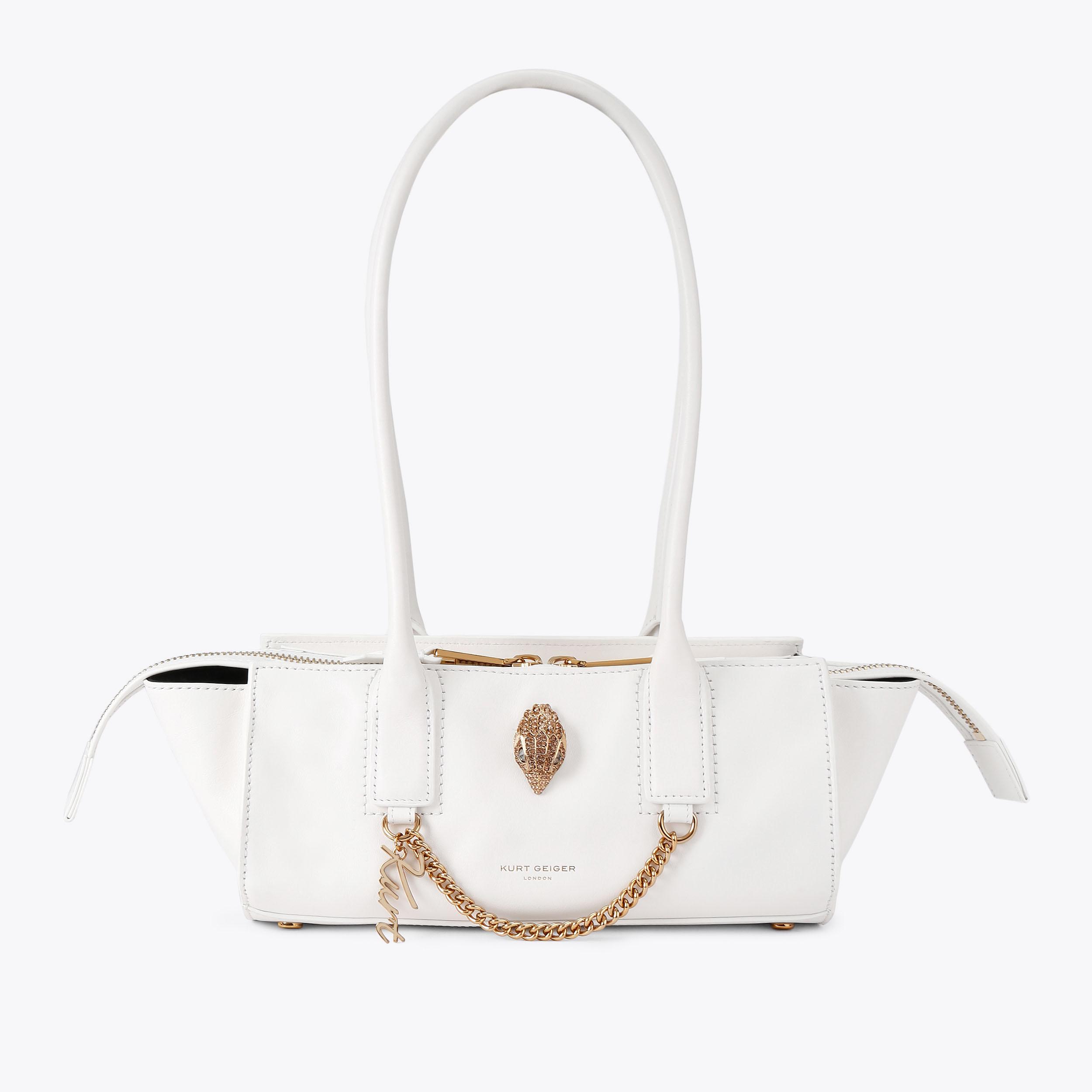 Sloane Eastwest Shoulder Bag - white