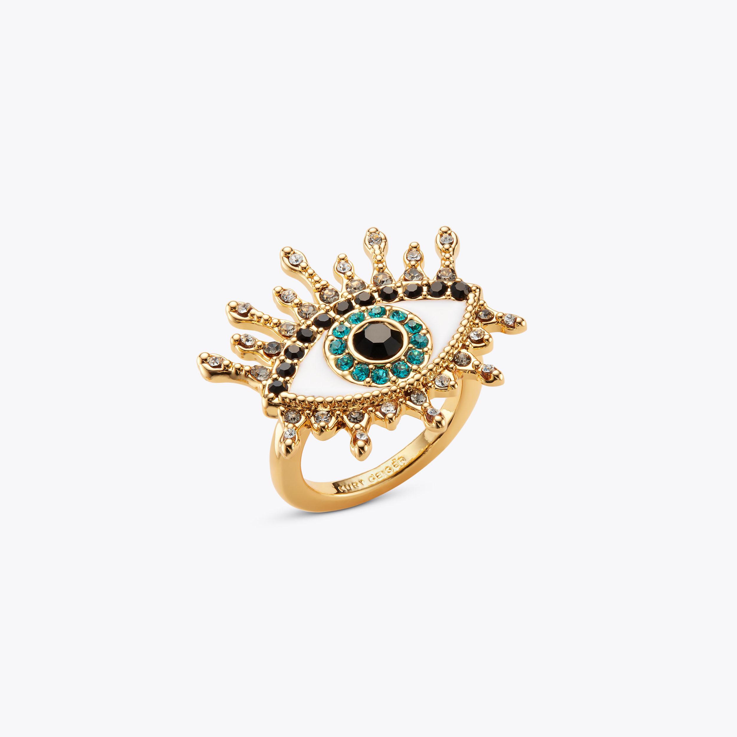 EYE COCKTAIL RING Eye Cocktail Ring by KURT GEIGER LONDON