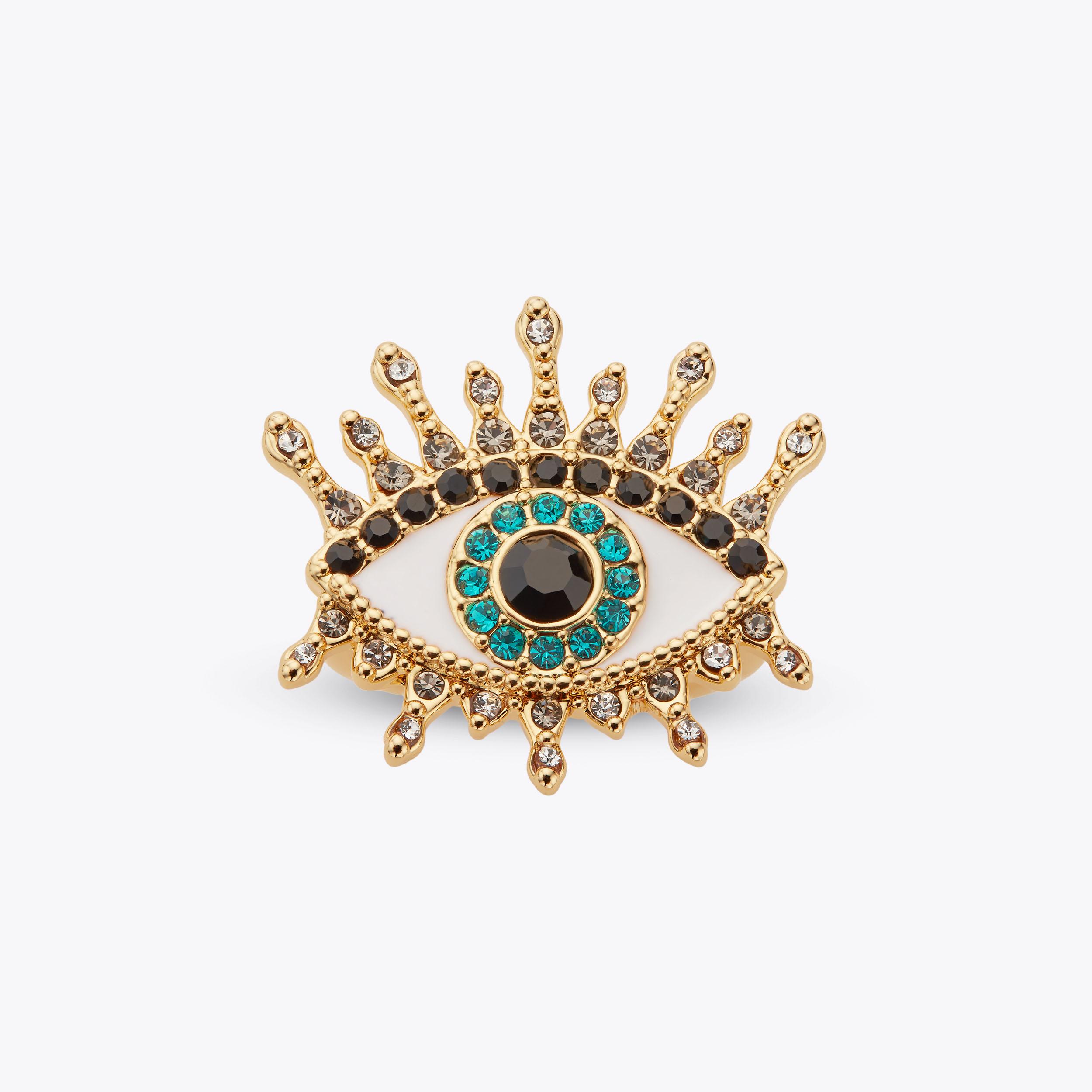 EYE COCKTAIL RING Eye Cocktail Ring by KURT GEIGER LONDON