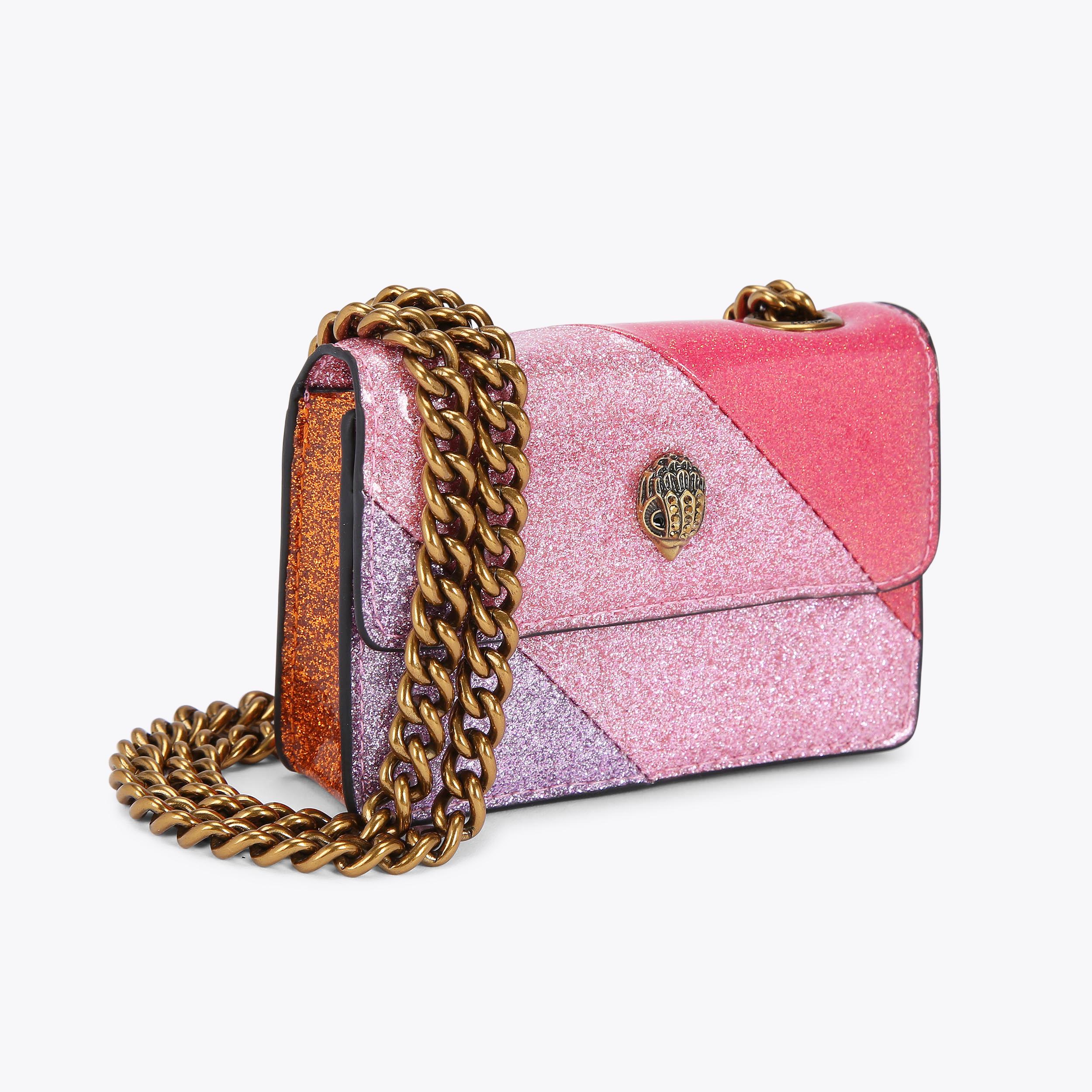 MICRO KENSINGTON Pink Micro Cross Body by KURT GEIGER LONDON
