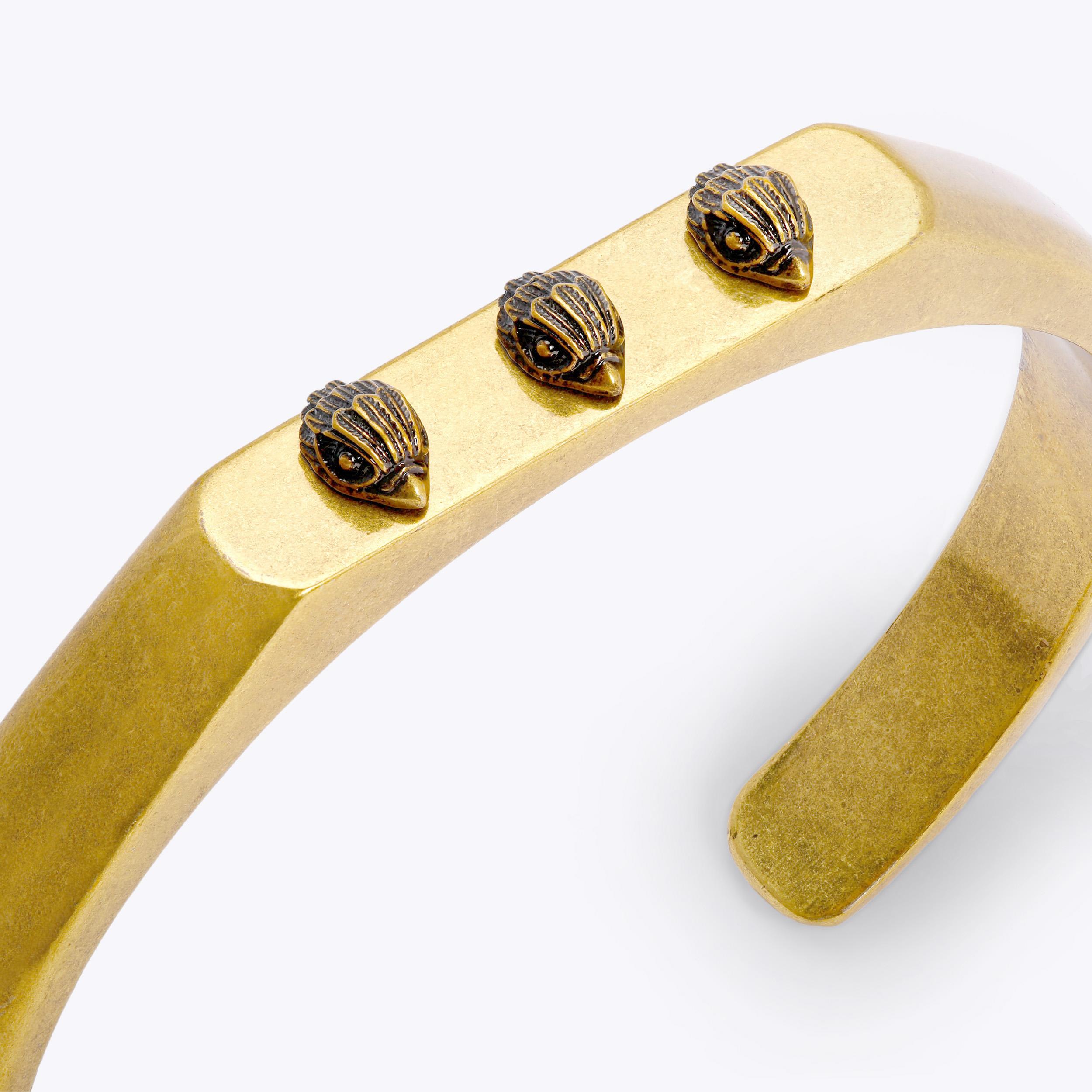 TRIPLE EAGLE BRACELET M Triple Eagle Structured Bangle by KURT GEIGER LONDON