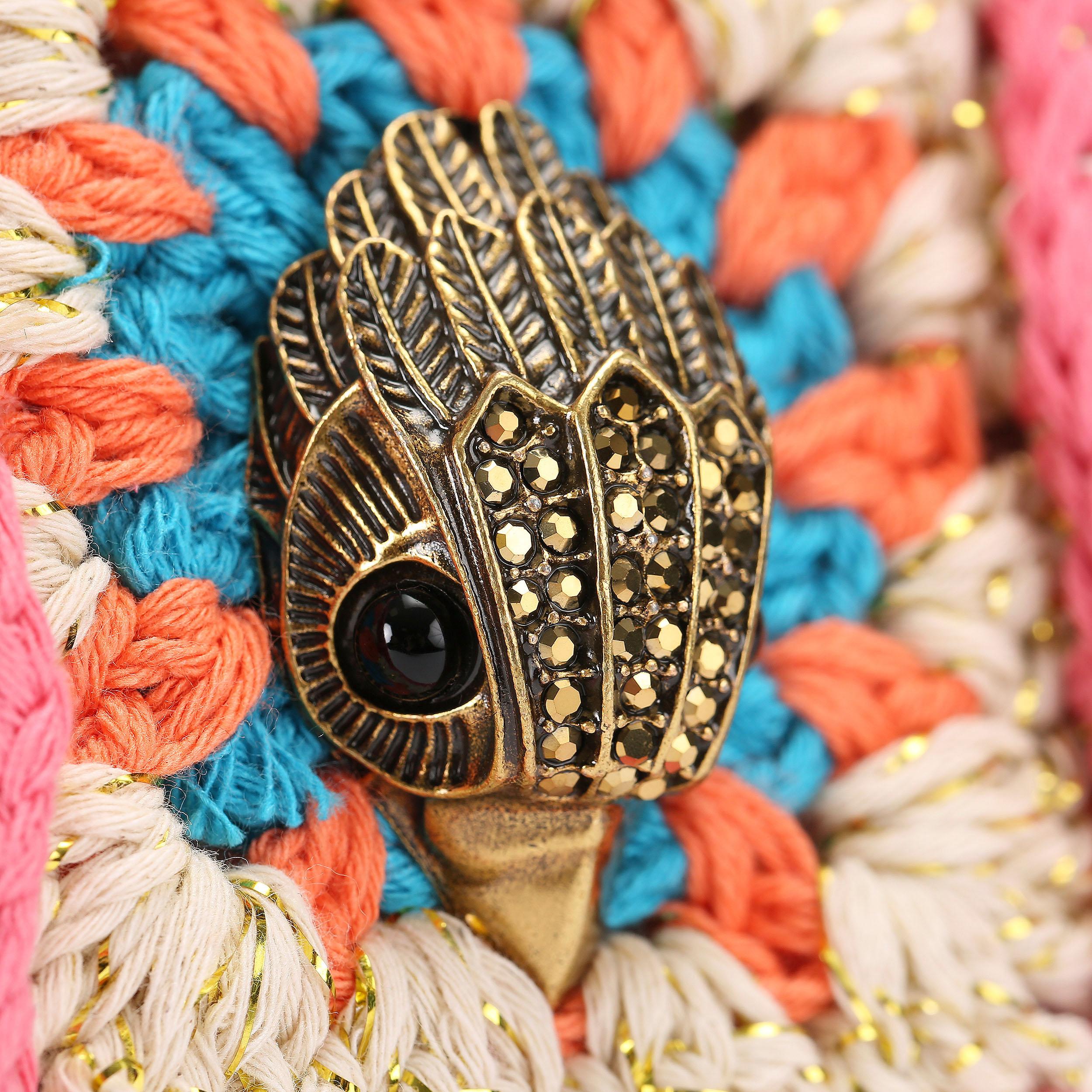 CROCHET MD KENSINGTON Crochet Medium Bag by KURT GEIGER LONDON