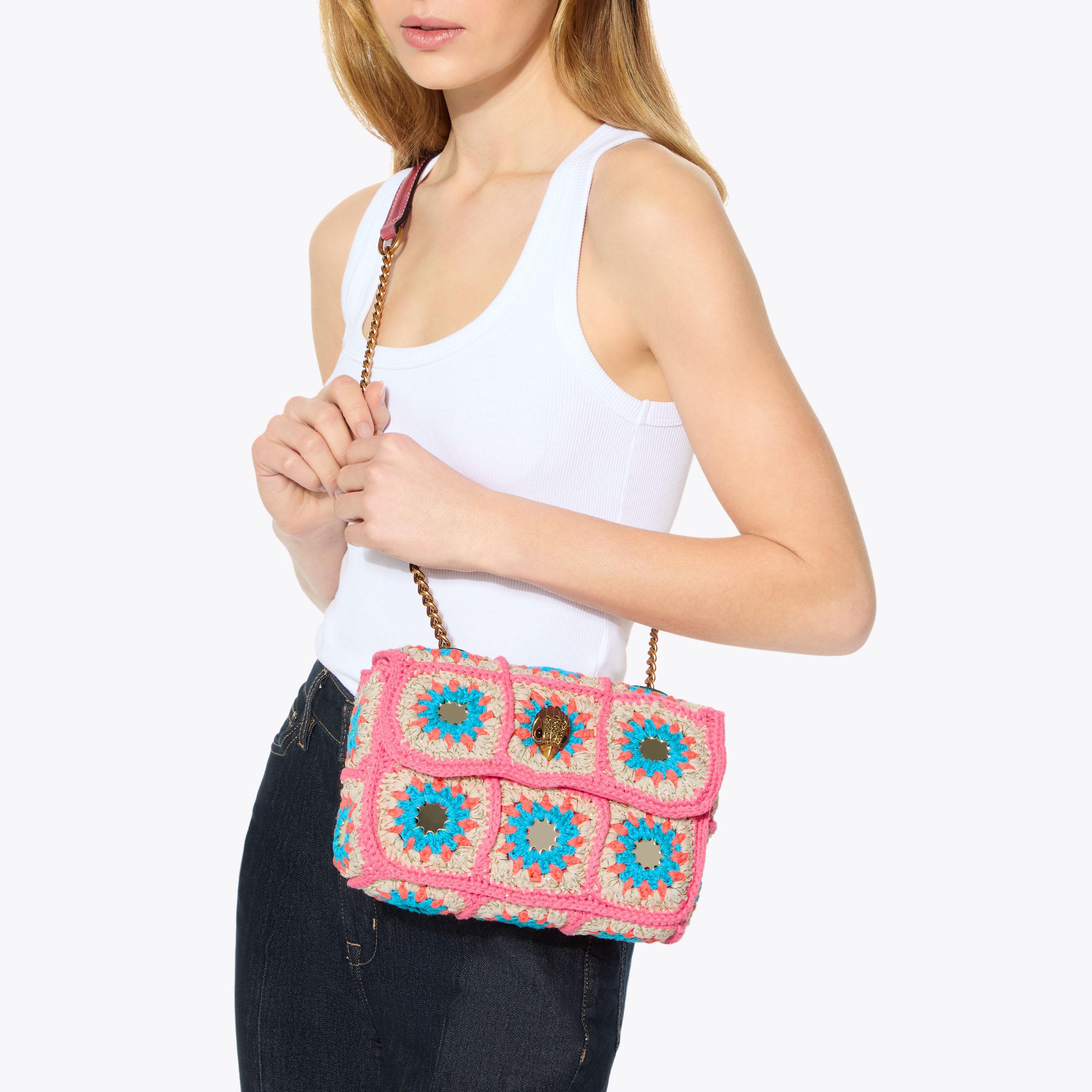 CROCHET MD KENSINGTON Crochet Medium Bag by KURT GEIGER LONDON
