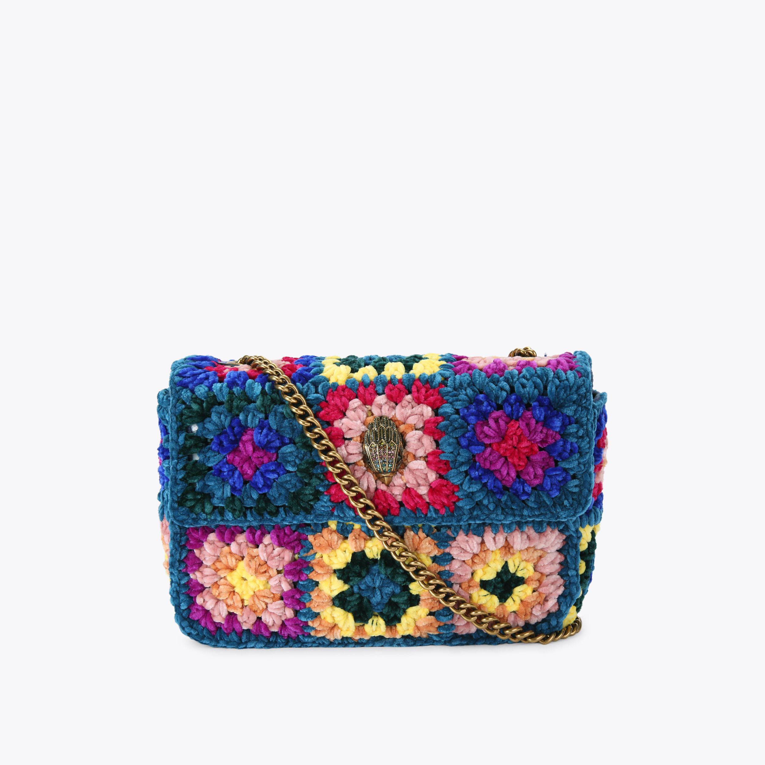 CROCHET MD KENSINGTON Crochet Shoulder Bag by KURT GEIGER LONDON