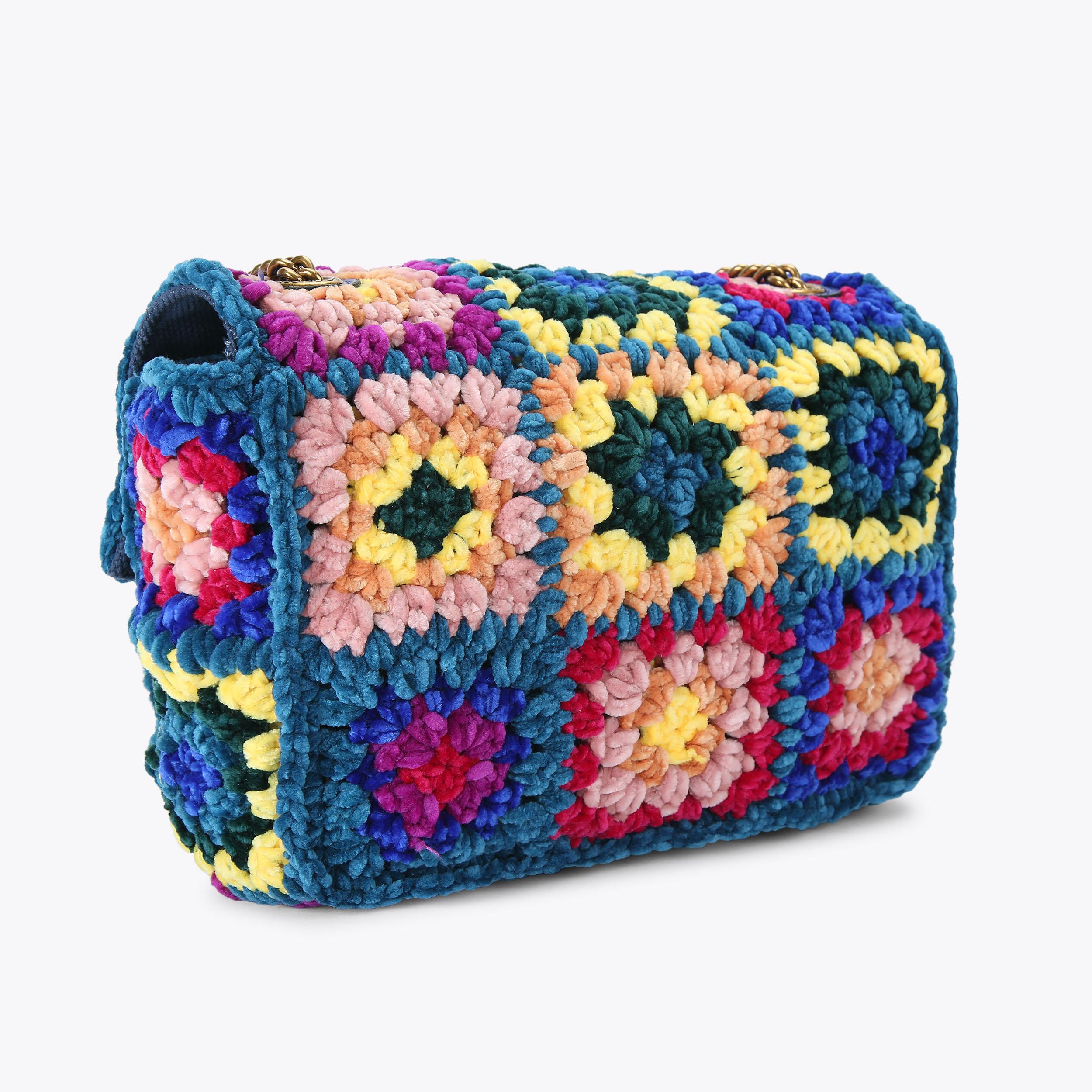 CROCHET MD KENSINGTON Crochet Shoulder Bag by KURT GEIGER LONDON