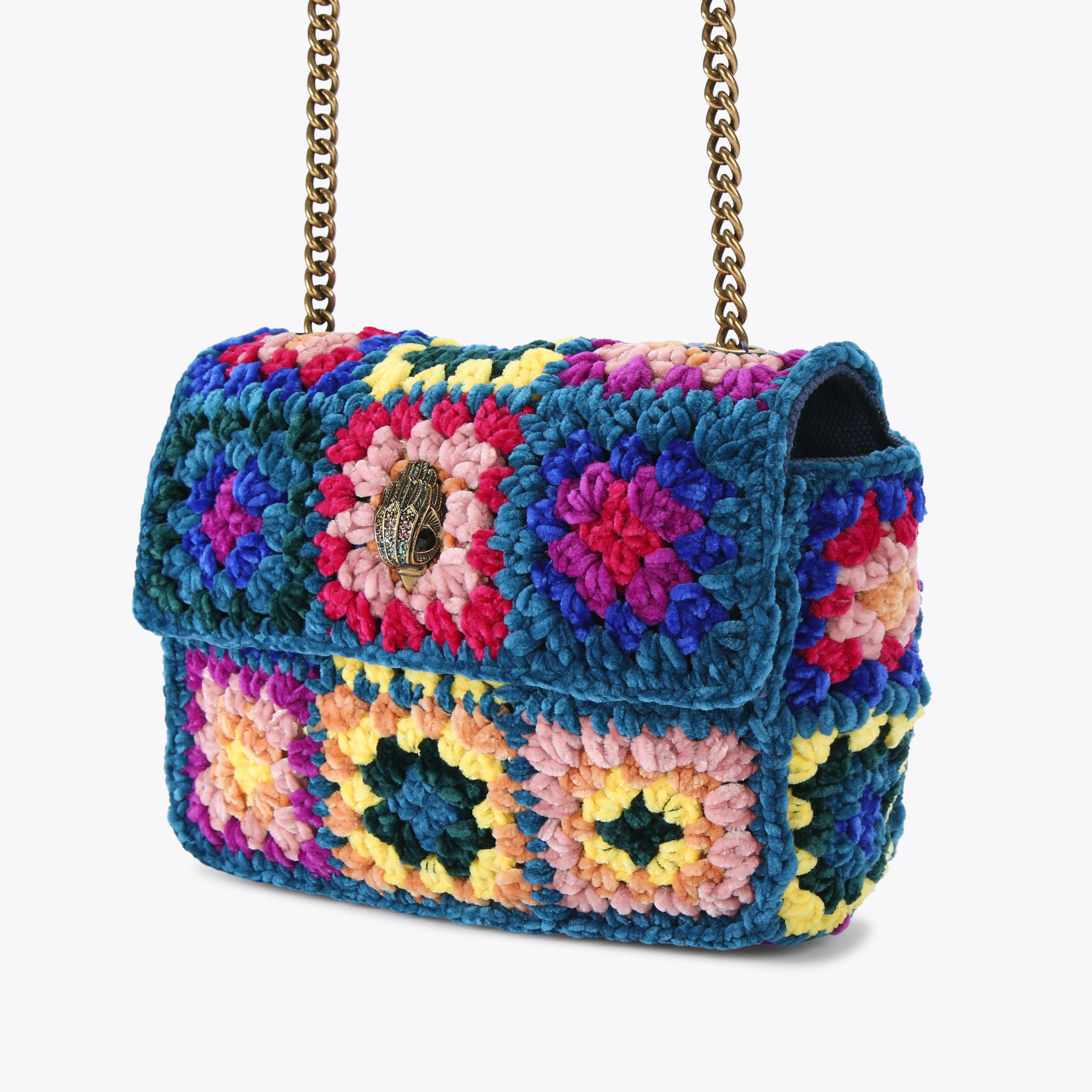 CROCHET MD KENSINGTON Crochet Shoulder Bag by KURT GEIGER LONDON