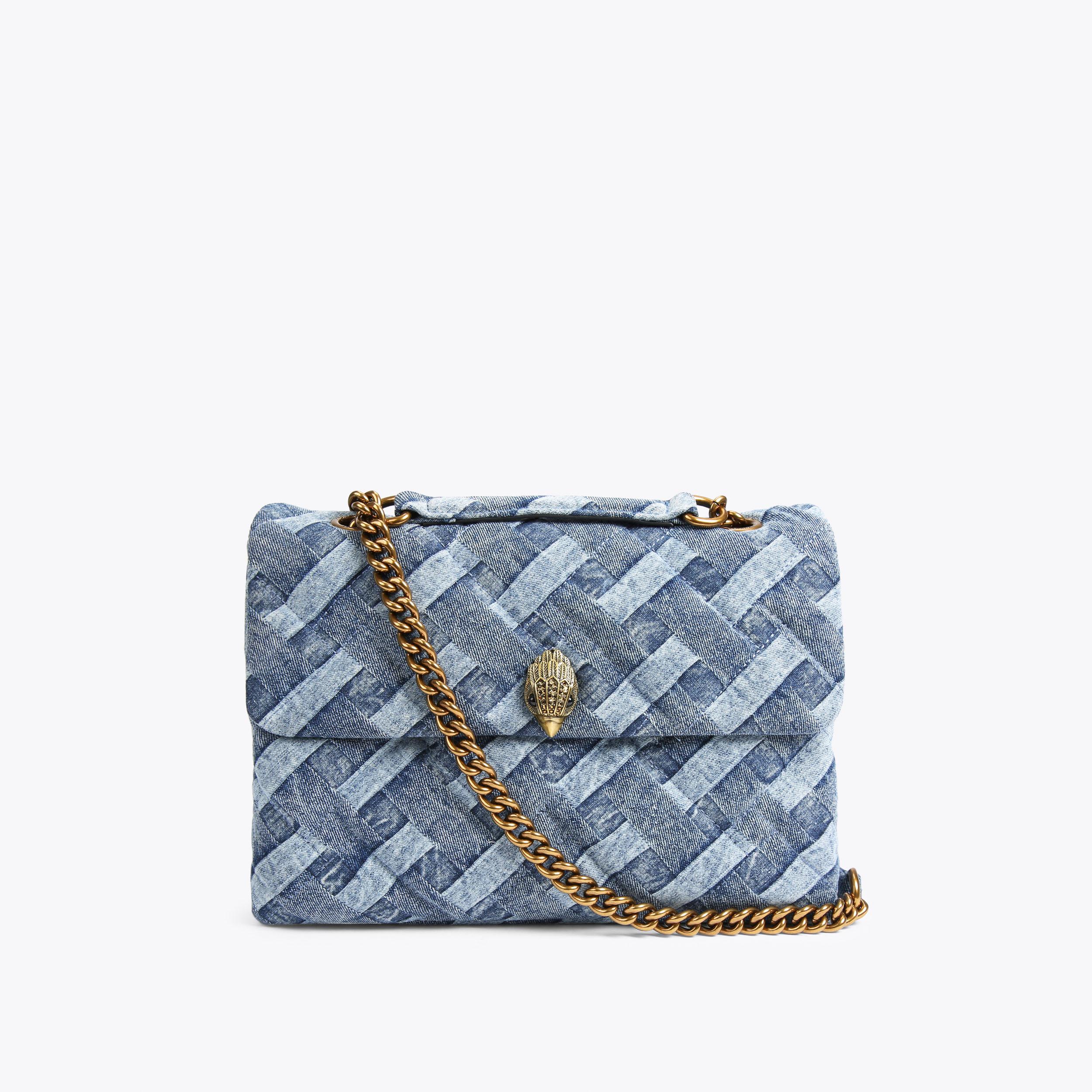 Denim Collection: Bags, Belts, Scarfs & Sandals | Kurt Geiger