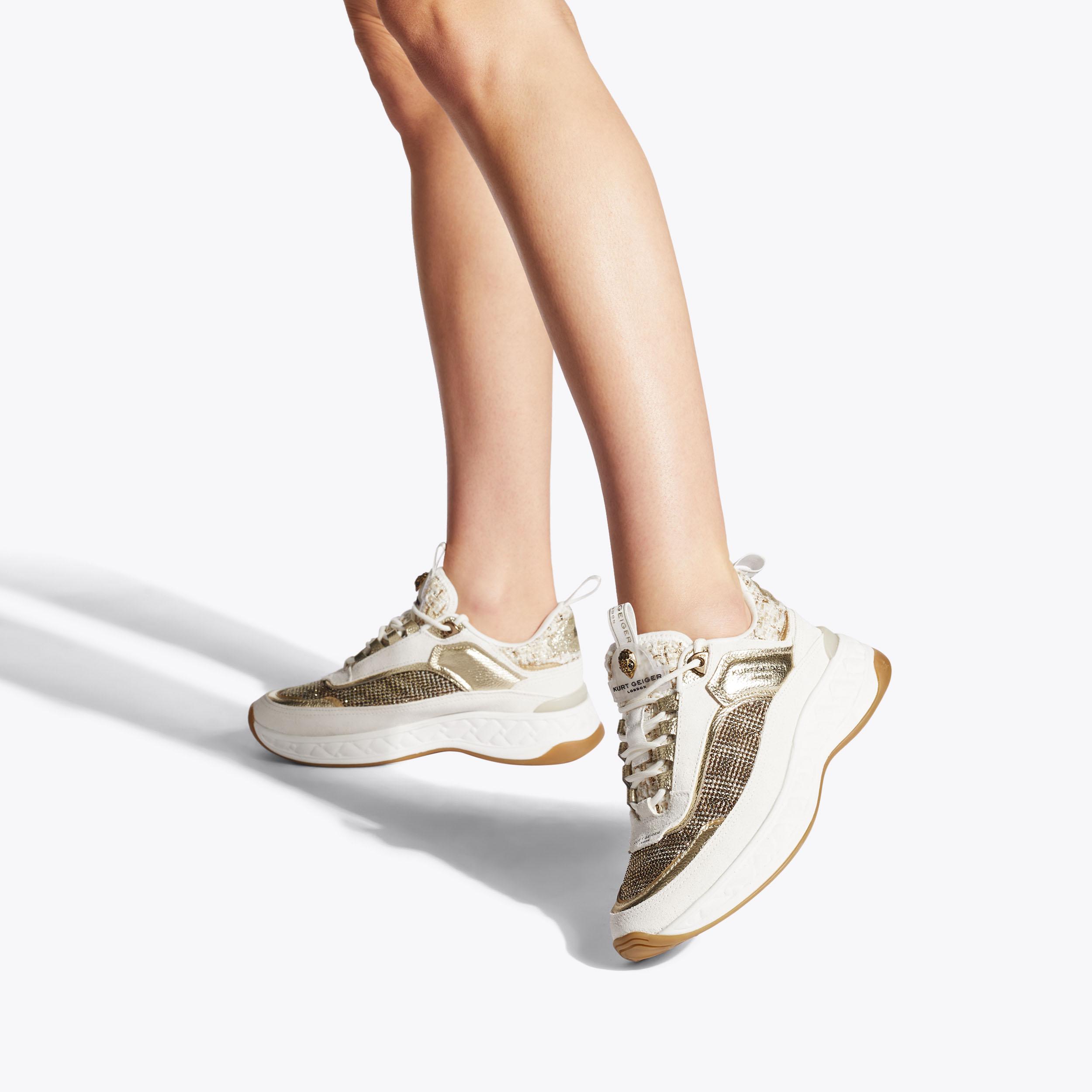 Kensington Sneaker Beige Sneakers By Kurt Geiger London