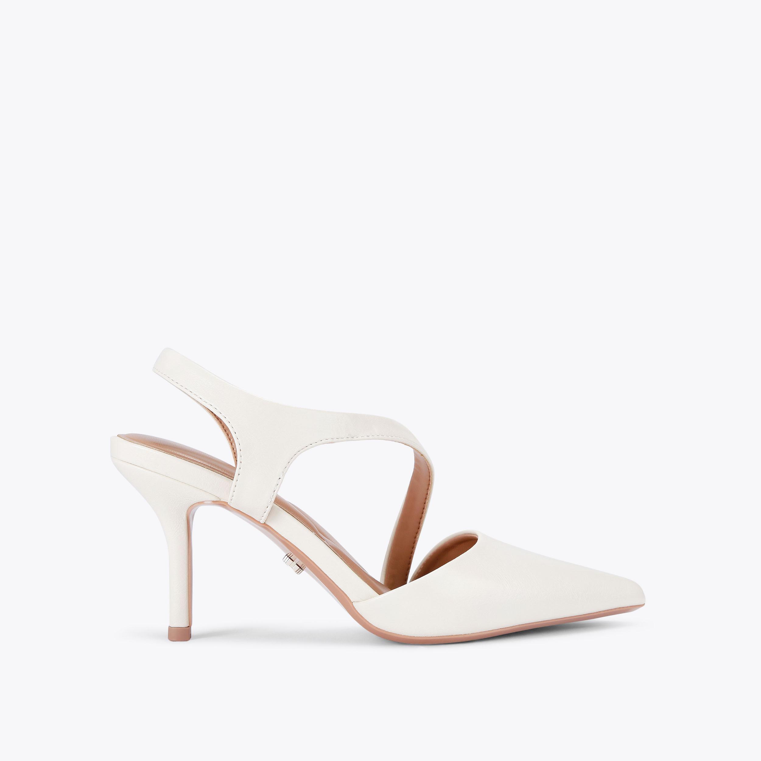 SYMMETRY COURT Bone Pointed Toe Heel by CARVELA